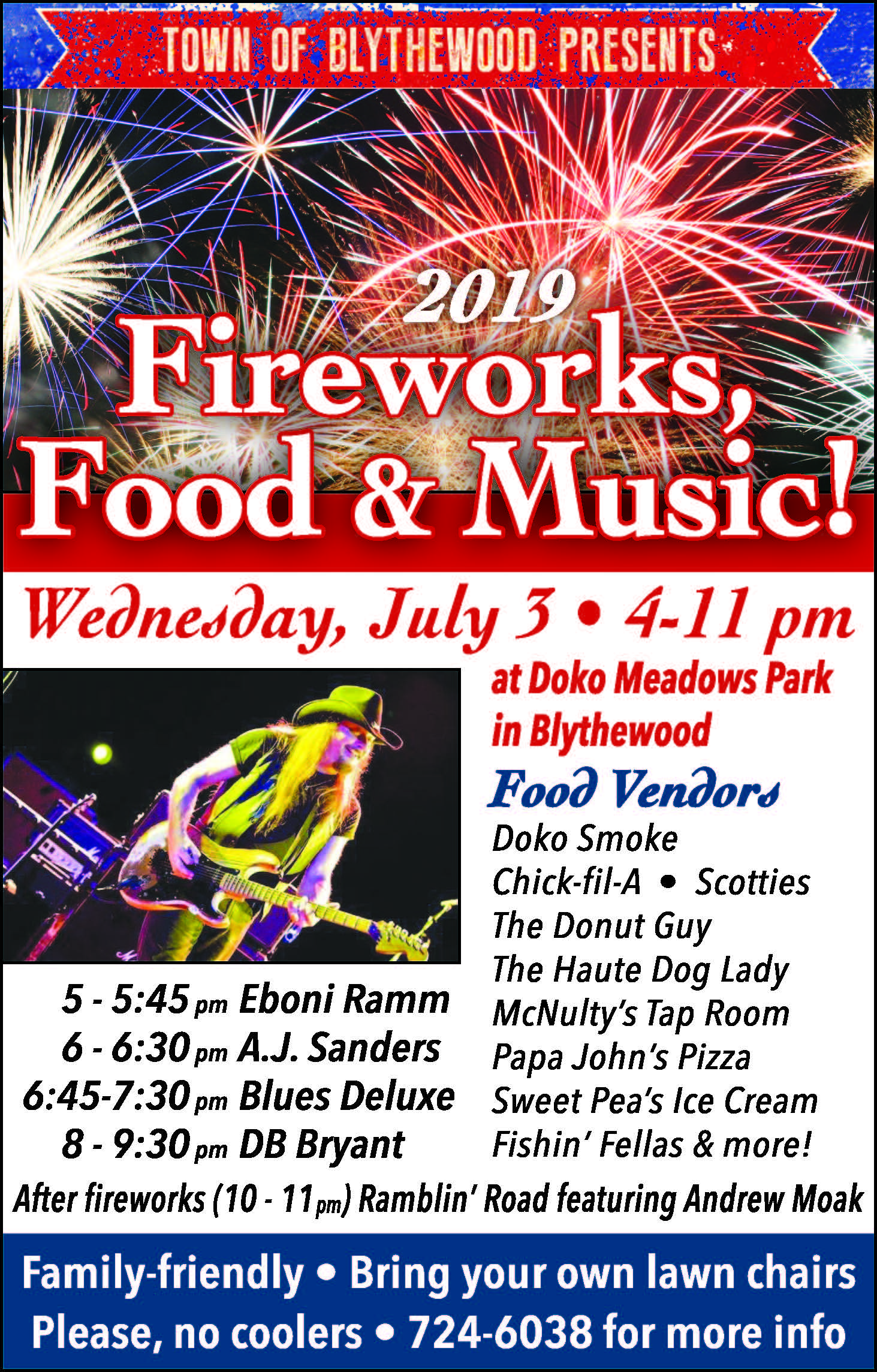 Town fireworks set for July 3 | The Voice of Blythewood & Fairfield County