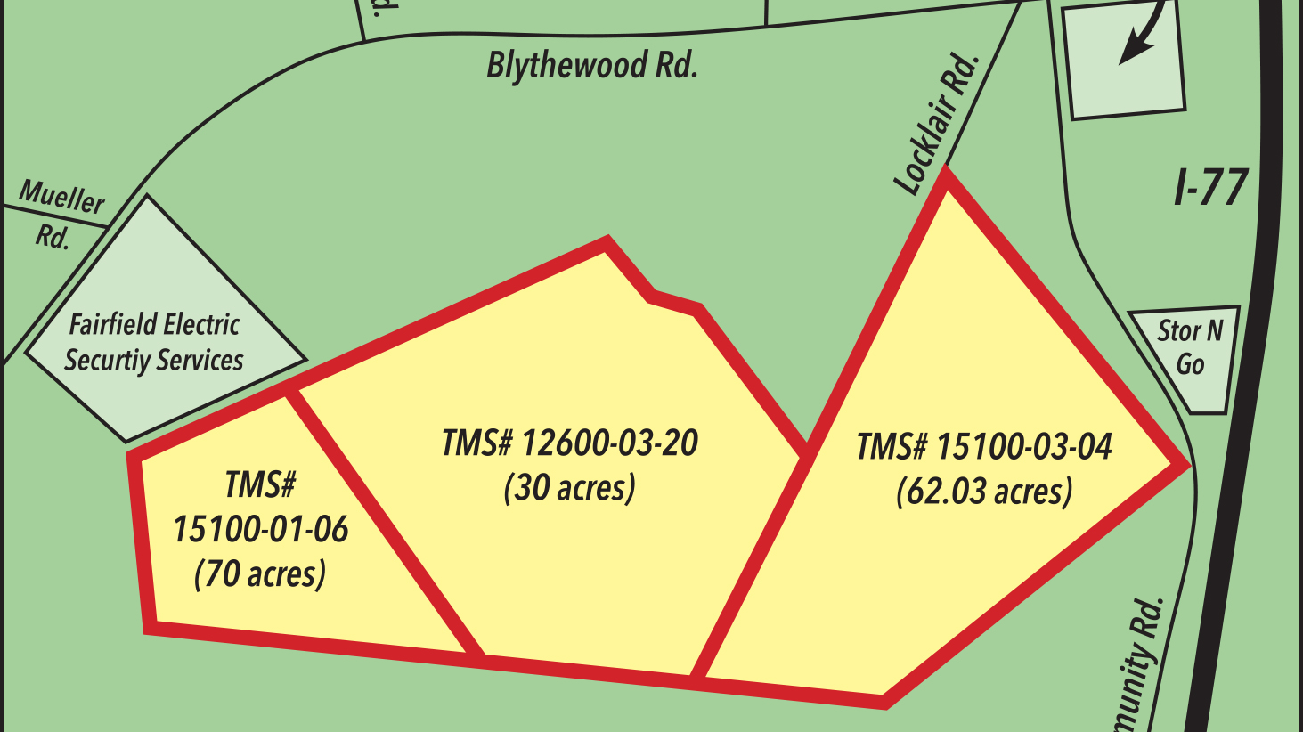 PC tables industrial zoning | The Voice of Blythewood & Fairfield County