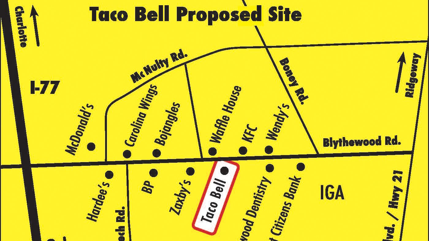 Taco Bell to request COA in Blythewood | The Voice of Blythewood ...