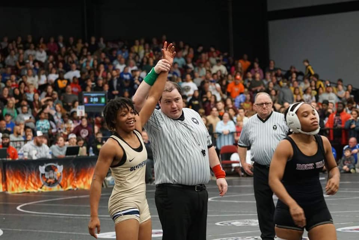 Blythewood's Tiyanna Mack wins first girls wrestling State title | The ...