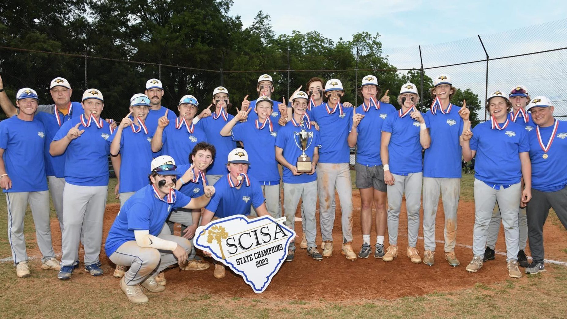 Eagles complete 2-game sweep for SCISA A state championship | The Voice ...
