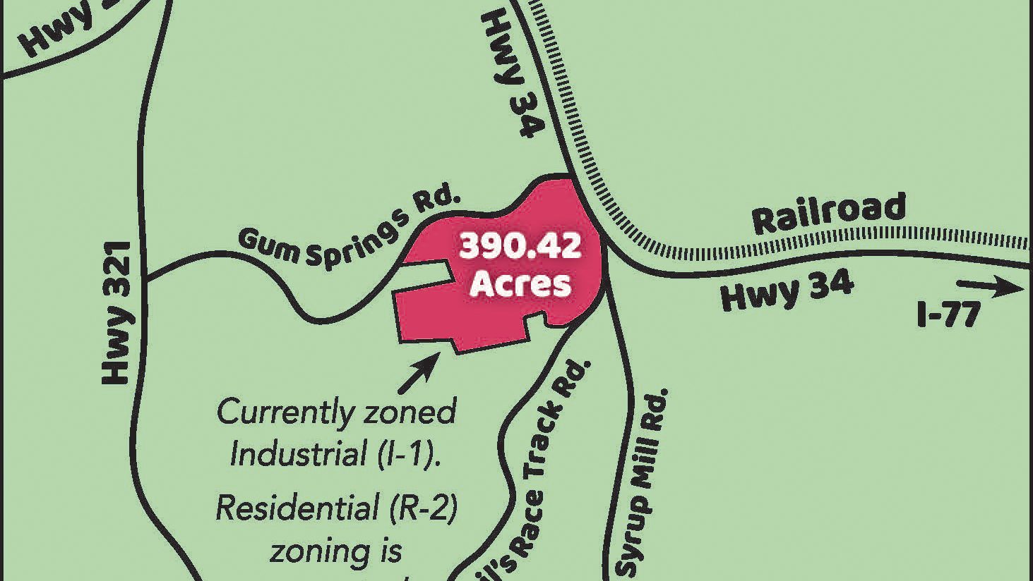 Fairfield County Planning Commission rejects R-2 Gum Springs zoning ...