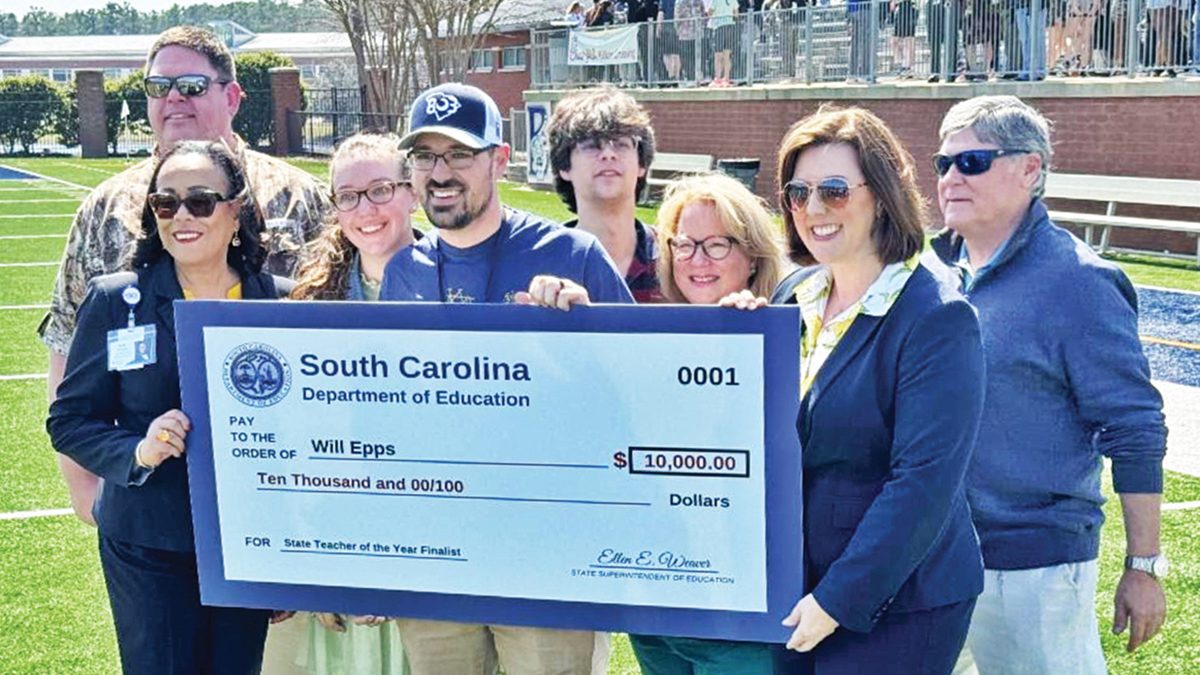 BHS’s Will Epps finalist for SC Teacher of the Year | The Voice of ...