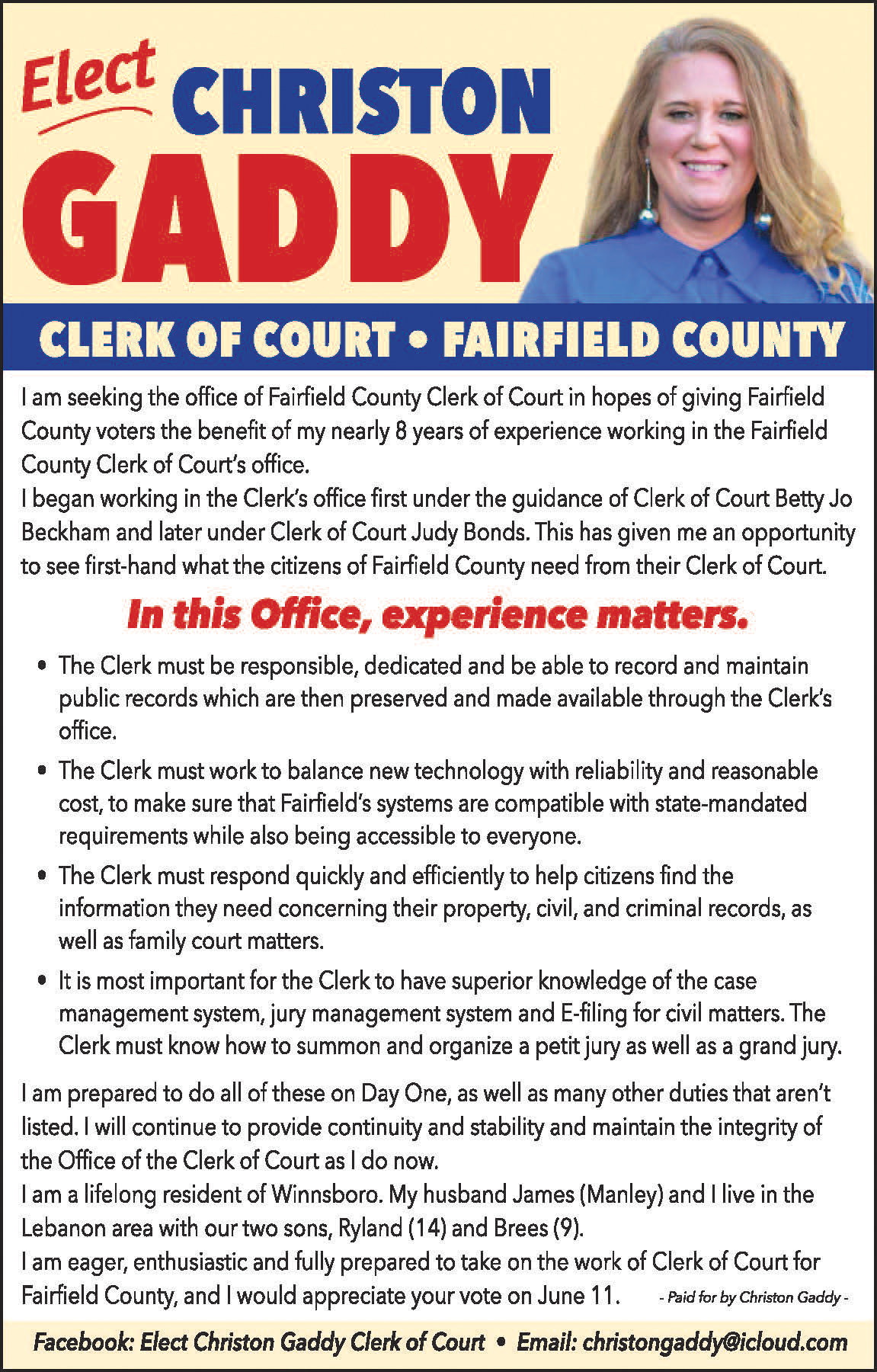 The Voice of Blythewood & Fairfield County | Town of Blythewood and ...