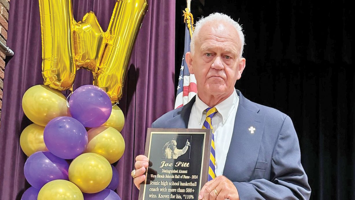 Joe Pitt inducted into Ware Shoals Hall of Fame | The Voice of ...